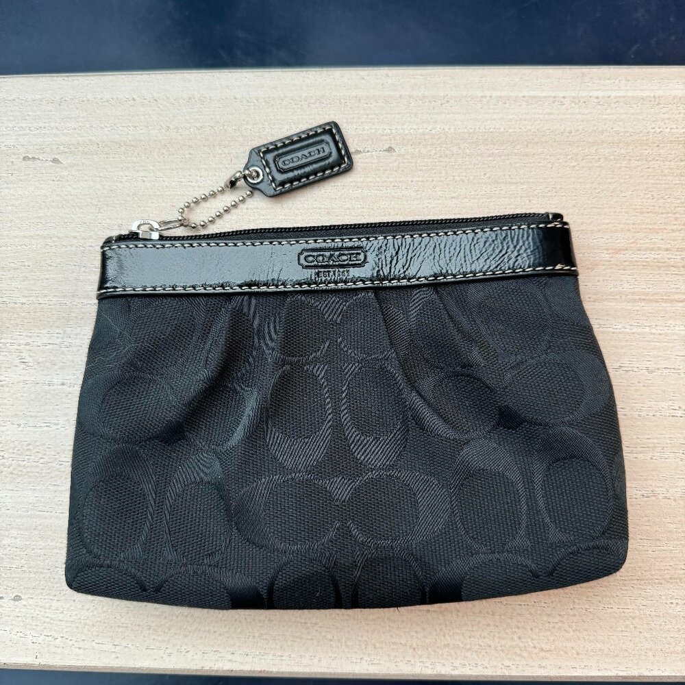 Coach Signature small Black wallet - Gem